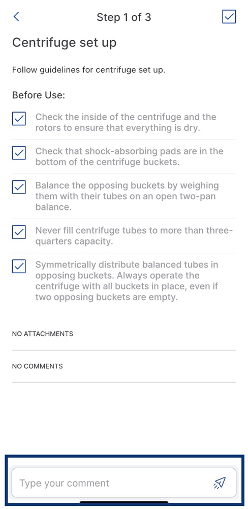 How to add Comments on the App?