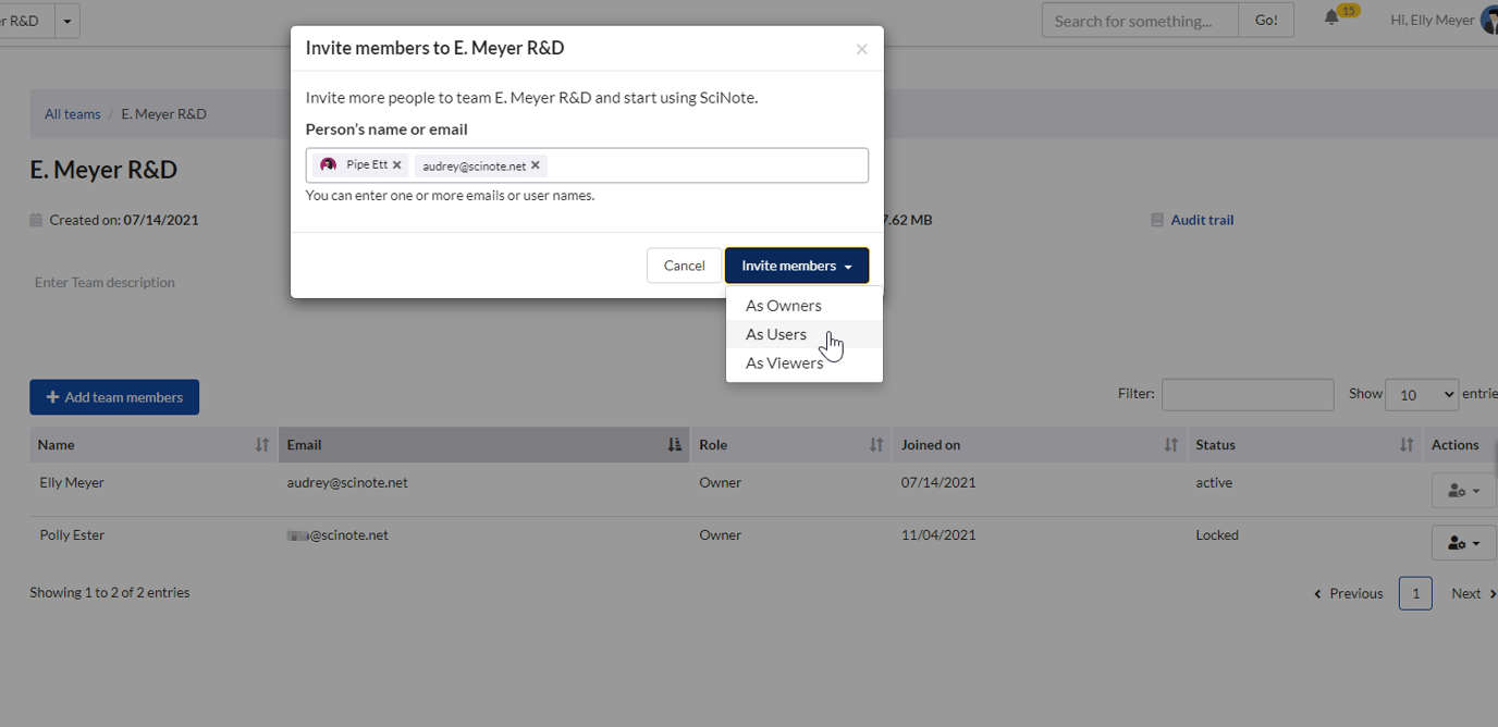 How to Create a Team and Add Team Members