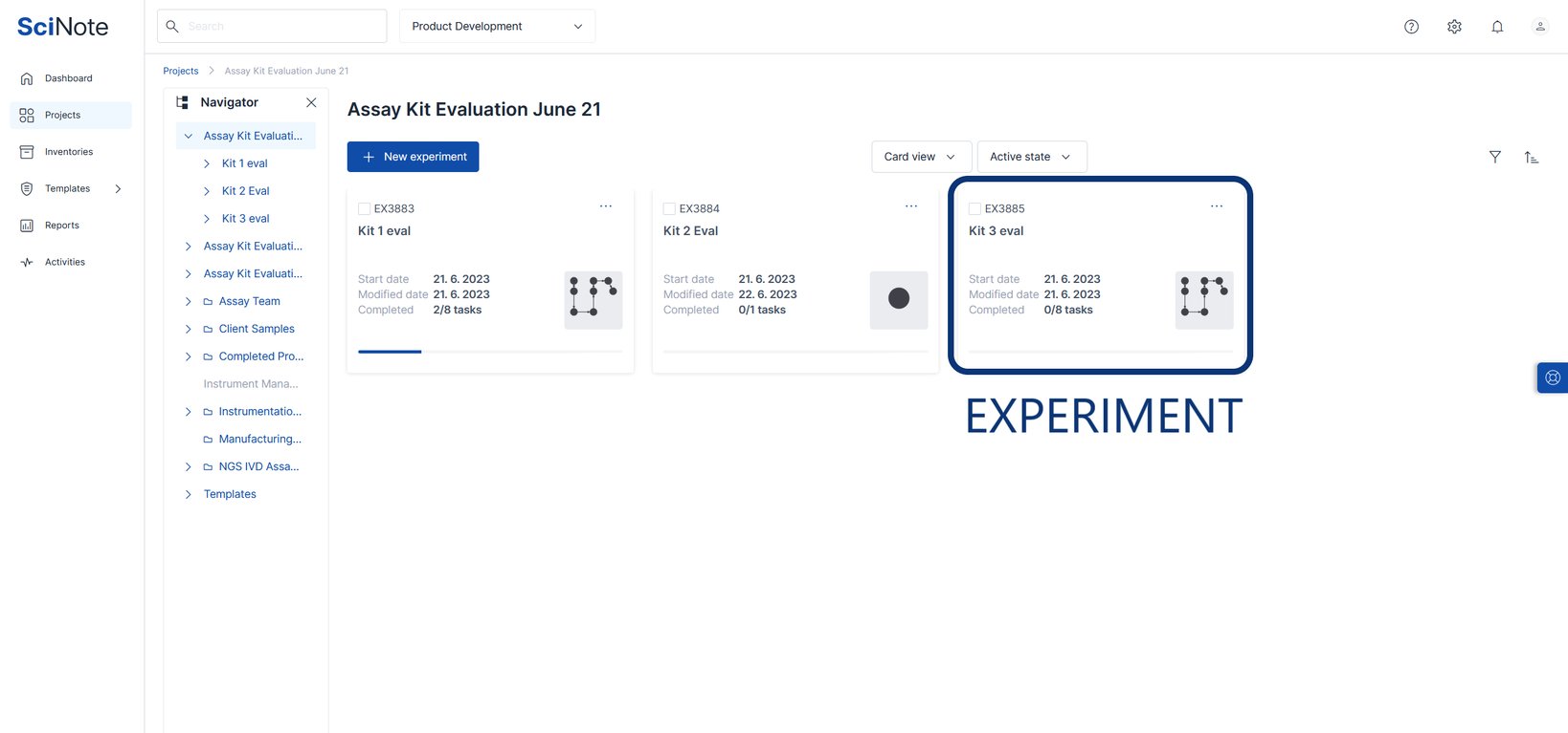 What is SciNote’s Structure?